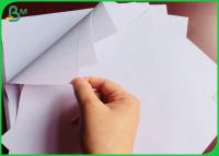 China High Witness 80GSM White Uncoated Woodfree Paper With 100% Virgin Material for sale