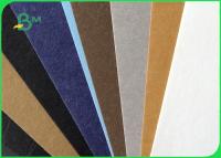 China 0.3mm - 0.8mm Good Memorability Washable Kraft Paper Color Customizable For Bags for sale
