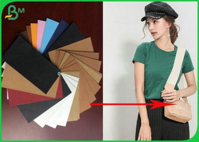 China 0.55MM Foldable And Reusable Wosheble Kraft Peiper For Making Kangaskassi for sale