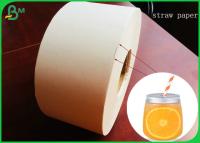 China 13.5MM 14MM Stripe Printable White Straw Paper roll Material For Making Straws for sale