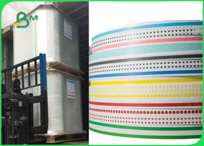 China 100% Compostable Disposable 60gsm Striped Straw Paper For Bars for sale