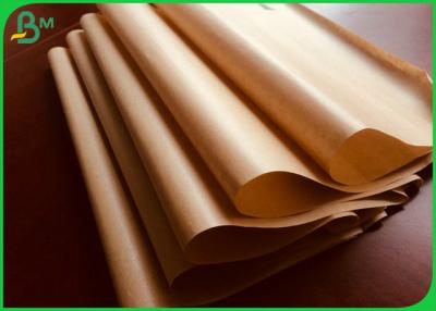 China Greaseproof Food Grade Brown Kraft Paper With PE Coated For Making Paperbags for sale