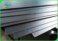 China Good Stiffness 800gsm Double Side Black Laminated Grey Board for sale