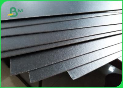 China Good Stiffness 800gsm Double Side Black Laminated Grey Board for sale
