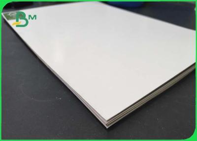 China Smoothness And Soft Coated White Board With Grey Back Different Thickness for sale