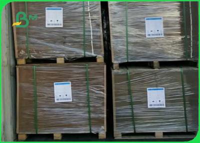China ISO Approved Coated Duplex Board 100% Waste Paper Pulp Weight 350g Couche White Back Gray Paper for sale