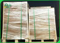 China Weight 300gsm - 450gsm Both Side Brown Kraft Liner Paper For Box for sale