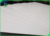 China High Grammage Ivory Board Paper 300g / 400g White Cardboard Eco - Friendly C1S for sale