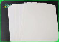 China High Grammage Ivory Board Paper 300g / 400g White Cardboard Eco - Friendly C1S for sale