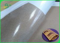 China 1 Side Coated Water proof Polythene Coated Paper 50gsm Paper For Food Packaging for sale