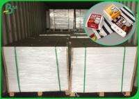 China 300GSM Food Grade White Cardboard With Coated One Side For Hot Food for sale