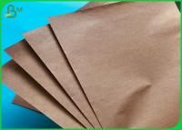 China FDA 70 * 100cm Polythene Coated Kraft Paper / 50G 60G 90G Greaseproof Paper for sale