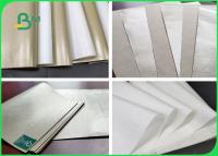 China FDA 30 - 350 GSM / Kraft Paper With Plastic Coated Food Packing Paper for sale