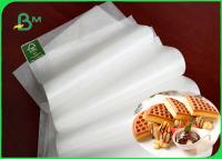 China Food Grade 38G Greaseproof Muffin Wrapping Paper / Double - Sided Silicone Paper for sale