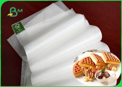 China Food Grade 38G Greaseproof Muffin Wrapping Paper / Double - Sided Silicone Paper for sale