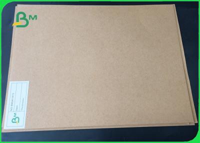 China 350gsm Tear Resistant 100% Wood Pulp Brown Kraft Liner Paper For Package for sale