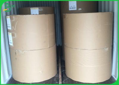 China Recycled & Virgin Pulp Kraft Liner Paper Brown 50g - 300g for Wrapping Bags / Box for sale