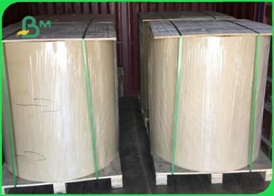 China Extensible Unbleached Sack Kraft Brown Paper 70 80g For Hangbag for sale