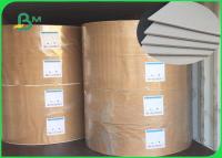 China 800GSM Recycled Pulp Chipboard Uncoated All Grey With ISO For Binder Cover for sale