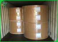 China FDA Safe 80gsm+10gsm White Or Brown PE Coated Paper For Packing Food for sale
