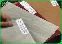 China Glossy Black Washable Fabric Craft Paper / 0.3MM TO 0.8MM Untear Paper Roll for sale