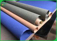 China Glossy Black Washable Fabric Craft Paper / 0.3MM TO 0.8MM Untear Paper Roll for sale