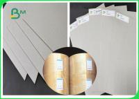 China 1MM 1.5MM 2MM Grey Chipboard Paper / Grey Cardboard Not Easy To Deform for sale