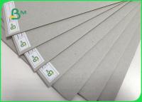 China ISO 1MM - 2MM Smoothness Grey Chipboard Thickness Customized 70 * 100CM for sale