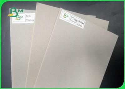China 100% Recycled Pulp Good Stiffness 1.5 / 1.35 / 2.0mm Grey Chipboard For Packing for sale