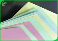 China 70*100cm 70gsm 80gsm Uncoated Woodfree Color Paper For Offset Printing for sale