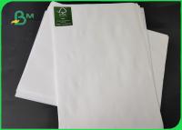 China 35 / 40GSM Food Grade MG MF White Kraft Paper Rolls FDA For Packaging Hamburger for sale