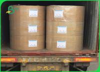 China 35 / 40GSM Food Grade MG MF White Kraft Paper Rolls FDA For Packaging Hamburger for sale
