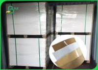 China 45 / 50gsm Hydrophobic Coating Food Grade MG Kraft Paper White Color For Packing for sale