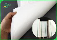China White Color One Side Glossy Kraft Paper Innoxious 30GSM 70CM 90CM 100CM for sale
