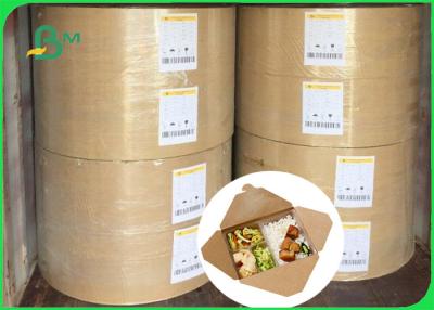 China 30gsm 40gsm Food Grade One Side Coated White Kraft Paper In Ream for sale
