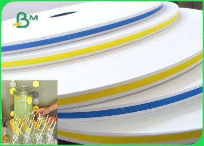 China Food Grade 120gsm Straw Middle And Inner Paper Roll 13.5mm 14mm for sale