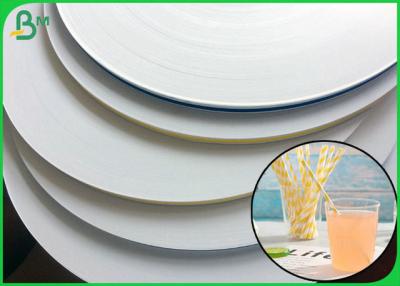 China 14MM 120GSM Straw Paper Roll With Color Printing Food Grade Material for sale