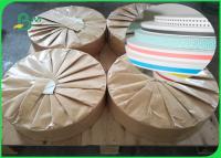 China 100% Food Grade Pink Straw Paper Rolls 60GSM With FDA Harmless And Innoxious for sale
