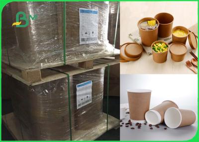 China 80gsm One Side Coated Food Grade High Strength Cups Paper In Roll for sale