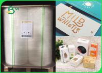 China 250 / 300gsm ISO Certified Good Printing Glossy Folding Box Board In Roll for sale