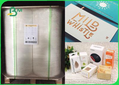 China 250 / 300gsm ISO Certified Good Printing Glossy Folding Box Board In Roll for sale