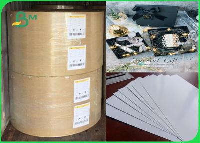 China 135gsm - 350gsm Good Absorbency Couche Paper C2S Glossy Coated Art Card Board For Box for sale