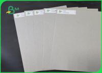 China 1.2mm 2mm 3mm Greyboard Two Sides Grey 70 * 100CM 80 * 90CM For Calendars for sale