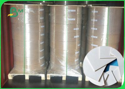 China Width 200mm Durable And High Water Absorbability White Coaster Paper In Roll for sale