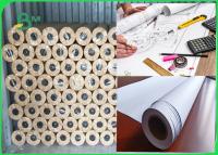 China Size 297mm × 50m 80gsm Strong Pull And Stable Quality Plotter Paper In Roll for sale