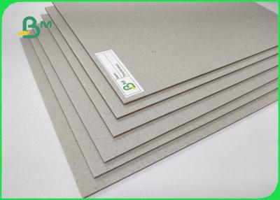 China 1500GSM Grey Board Made Of Recycled / Waste Paper Unpliant No Harm 2.4MM for sale