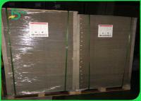 China 1500GSM Grey Board Made Of Recycled / Waste Paper Unpliant No Harm 2.4MM for sale