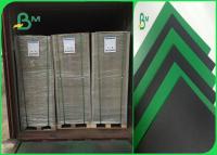 China 1.2mm Green / Black Colored Moistureproof Cardboard Sheets For Lever Arch File for sale