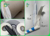 China 60gsm Printable Without Odor Unbleached Kraft Paper Roll For Paper Straws for sale