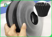 China 60gr All Black Paper Food Grade Ink In Rolls For Paper Straws Unbleached No Harm for sale
